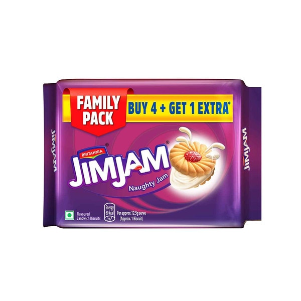 Britannia Jim Jam Family Pack - Case Pack 8 | Quality Natural Food
